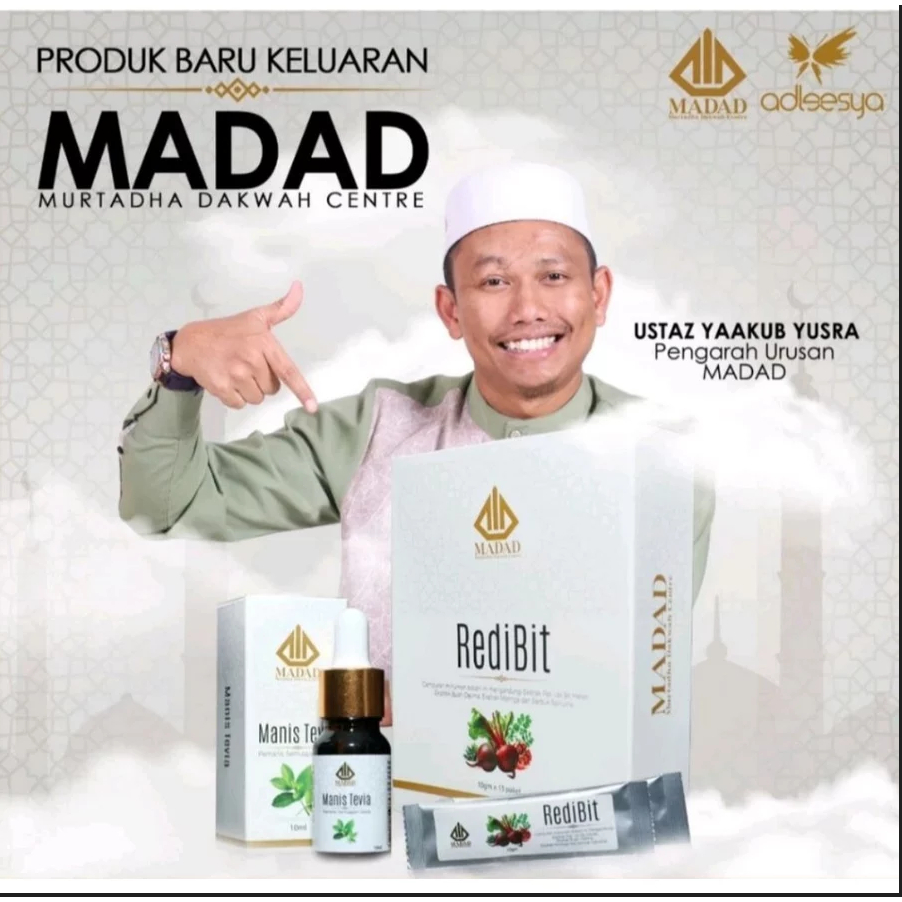 MADAD RediBit - Minuman Campuran Buah Botani, Ubi Bit & Daun Moringa ...