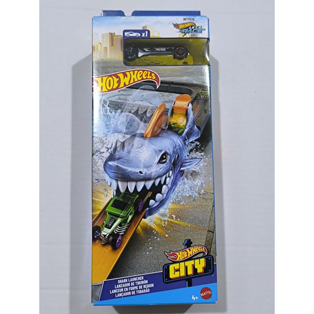 Hot Wheels Shark Launcher Playset / Track set | Shopee Malaysia