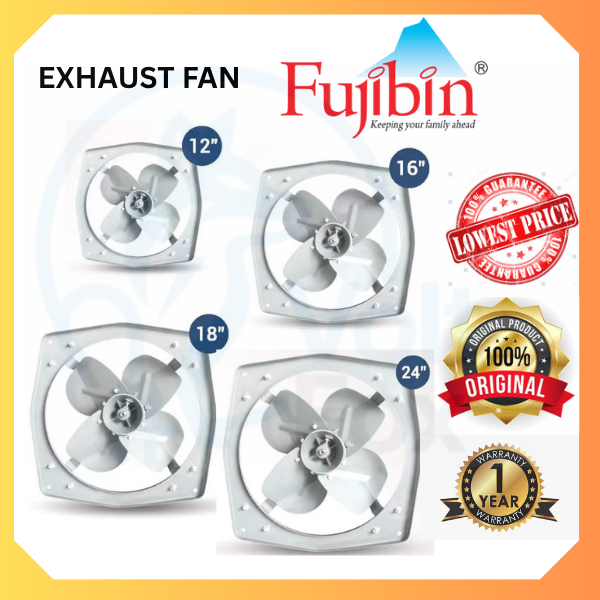 (Original) Fujibin Metal Clad Industrial Exhaust Fan / Ventilating Fan ...