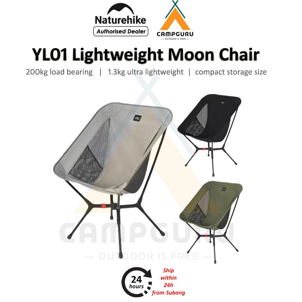Naturehike Yamami YL01 Lightweight Chair Foldable Quick Open Camping Fishing Picnic Portable ...