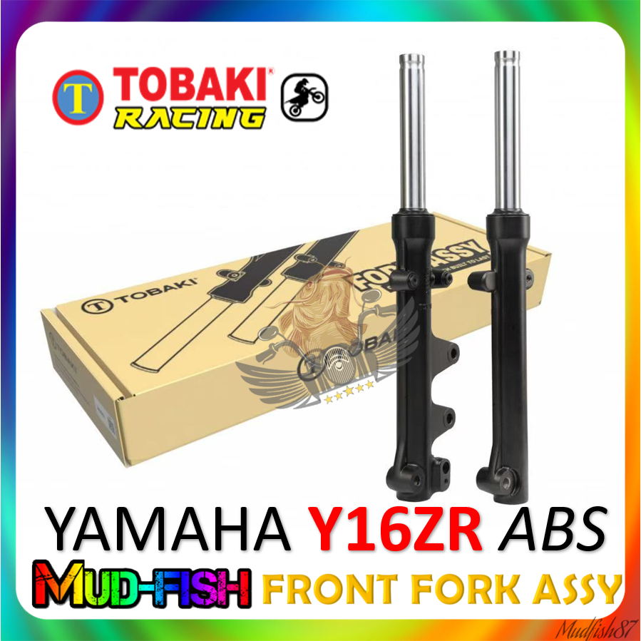 TOBAKI STANDARD FRONT FORK DAMPER ASSY FOR YAMAHA Y16ZR Y16 ABS (BLACK) | Shopee Malaysia