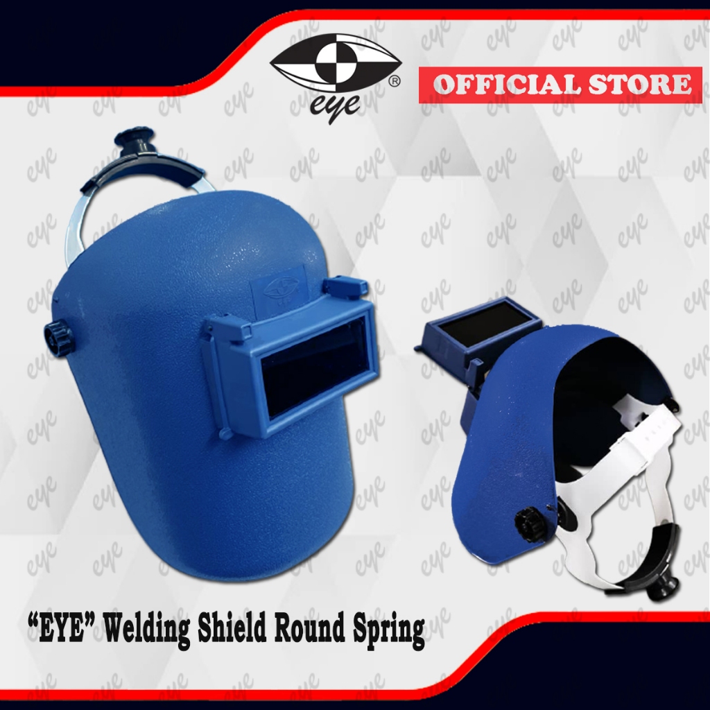 [ EYE ] WELDING helmet / BLUE HEADWEAR WELDING FACE SHIELD / TOPENG ...
