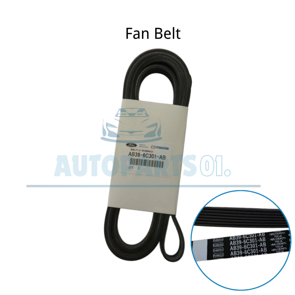 Fan Belt AB39-6C301-AB 7PK3136 for Ford Ranger T6 T7 2.2 / Mazda BT50 2 ...
