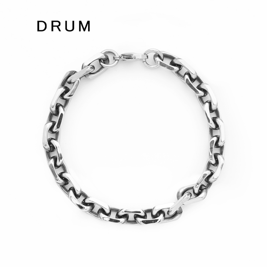 Interlock Link Chain Stainless Steel Bracelet | Shopee Malaysia