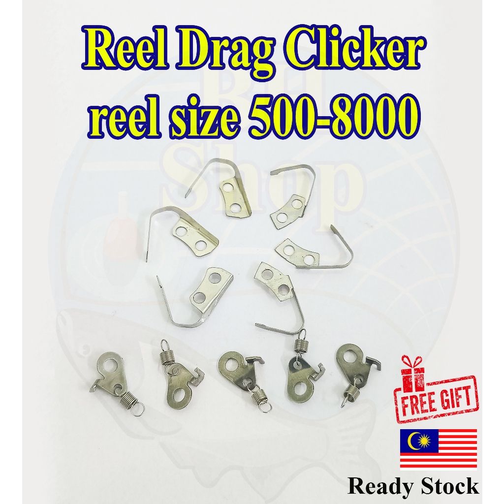 Spinning Reel Clicker Bunyi Drag Alarm Mesin Pancing fishing alert ...