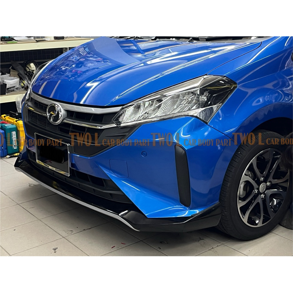 ready stock myvi 2021 fl mg3 fl front skirt oem siap cat with color ...