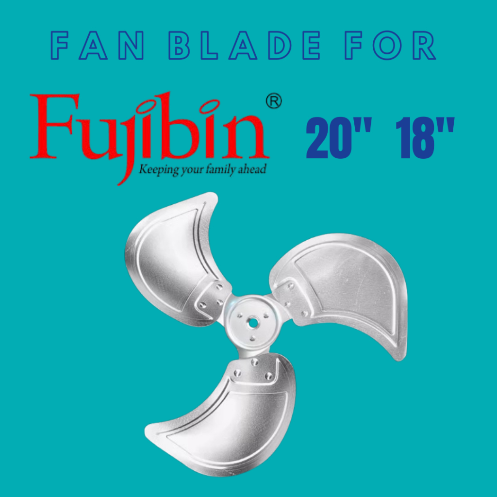 FUJIBIN FAN BLADE 18" 20" ALUMINIUM FAN BLADE KIPAS BILAH BESI | Shopee ...