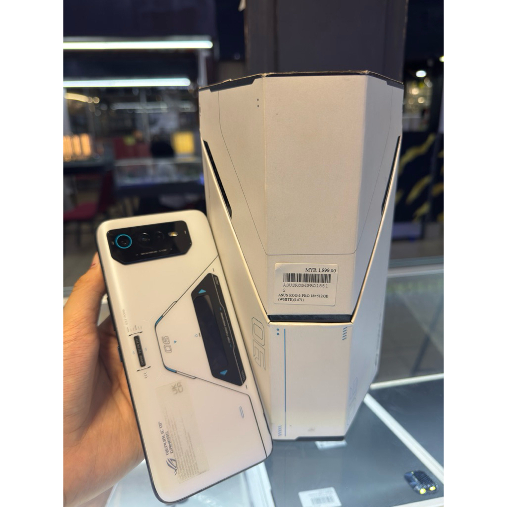 ASUS ROG 6 PRO 18+512GB(FULLSET)📌 | Shopee Malaysia