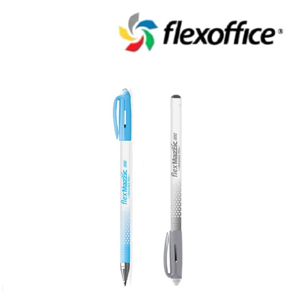 FlexOffice FlexMazzic Erasable Stick Gel Pen 0.5 (FO-GELE001) Black ...