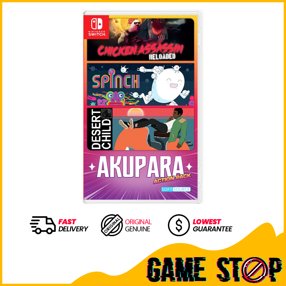 NSW Switch Akupara Action Pack Chinese/English Version (中英文版) | Shopee Malaysia