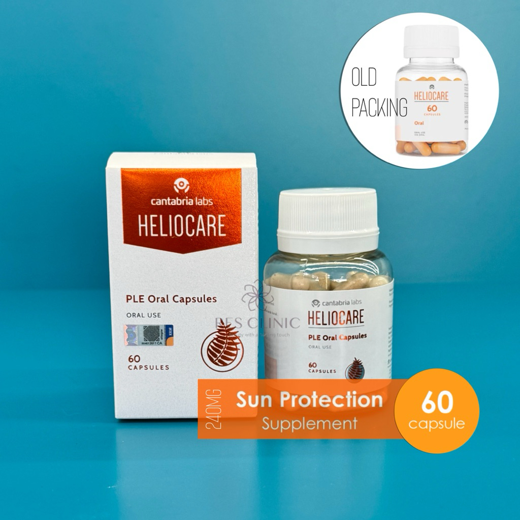 [RES CLINIC] Heliocare PLE Oral Capsules Sunblock 60's (Sun Protection ...