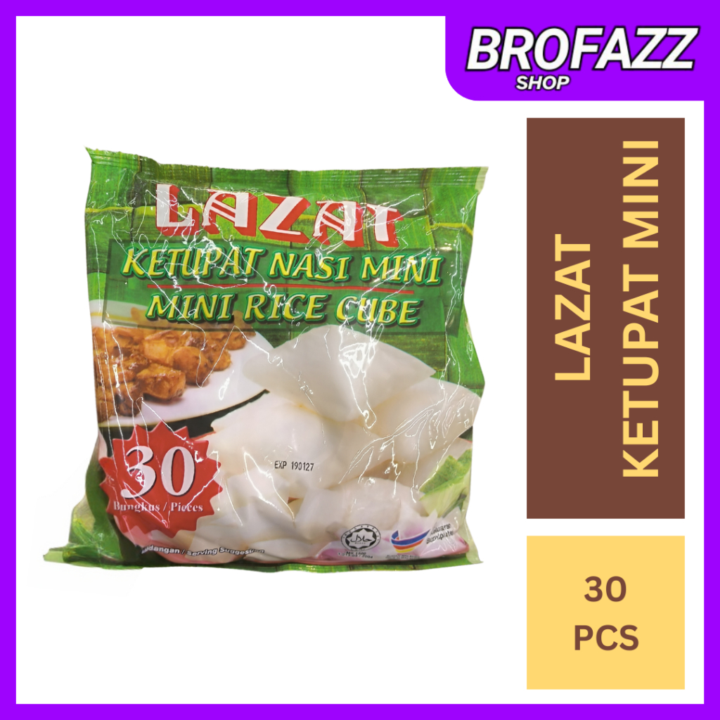 LAZAT Ketupat Nasi Mini 30 Packs x 20g | Shopee Malaysia