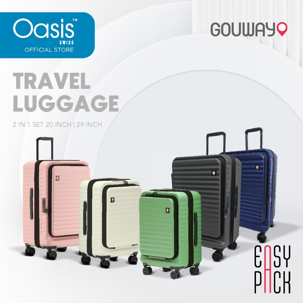 Gouway Easypack Traveler Luggage Lightweight Large Beg Bagasi Besar ...