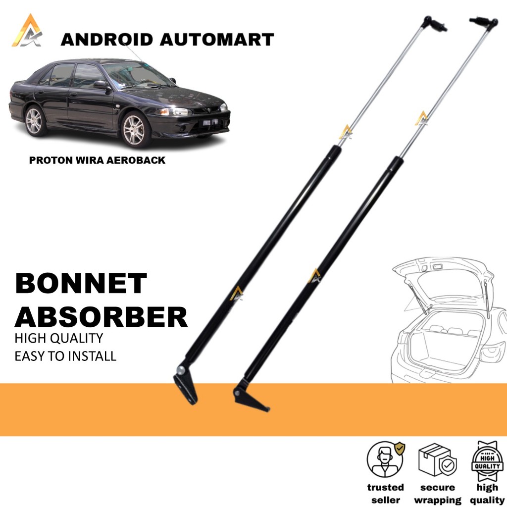 Warranty Proton Wira Aeroback Rear Bonnet Absorber Bonnet Damper Gas ...