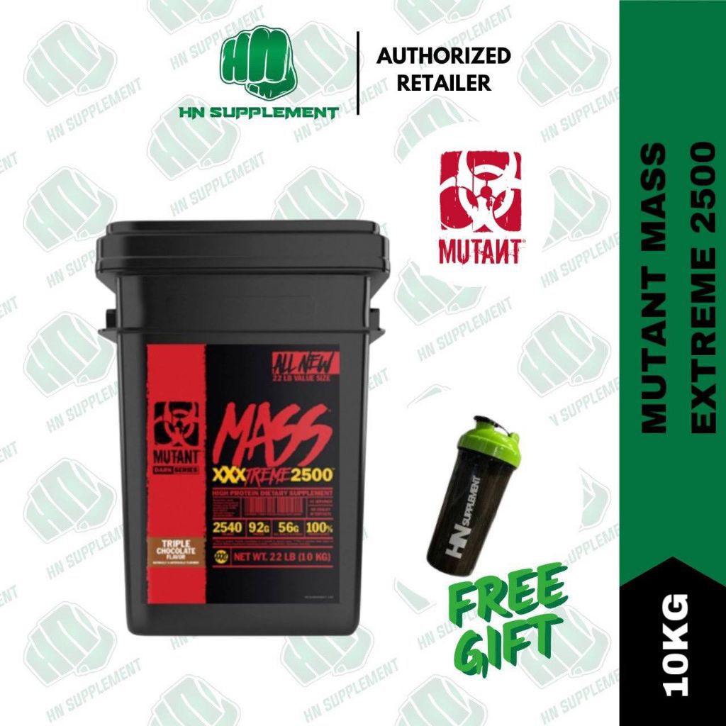 Mutant Mass Extreme 2500 (10kg) | Shopee Malaysia