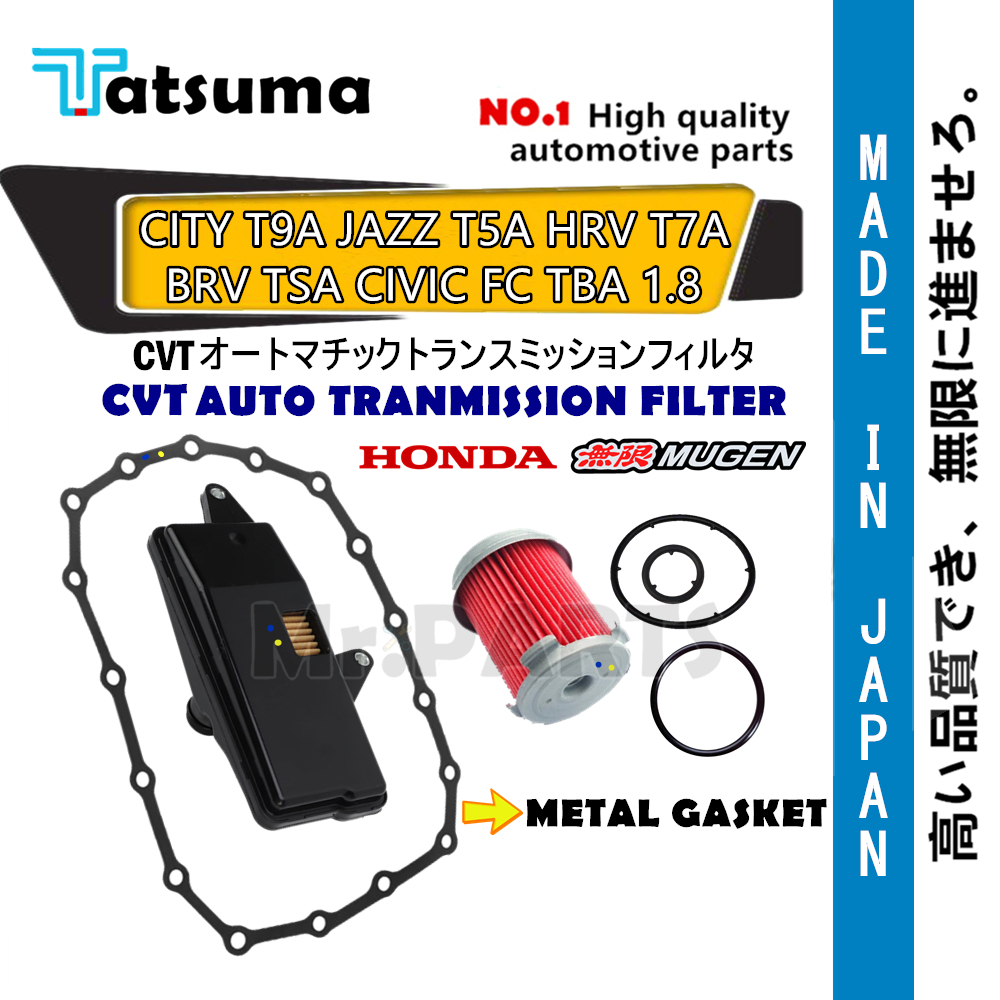 CVT filter T9A TOO HONDA CITY GM6 GN2 JAZZ GK5 T5A HRV BRV CIVIC FC 1.8 ...
