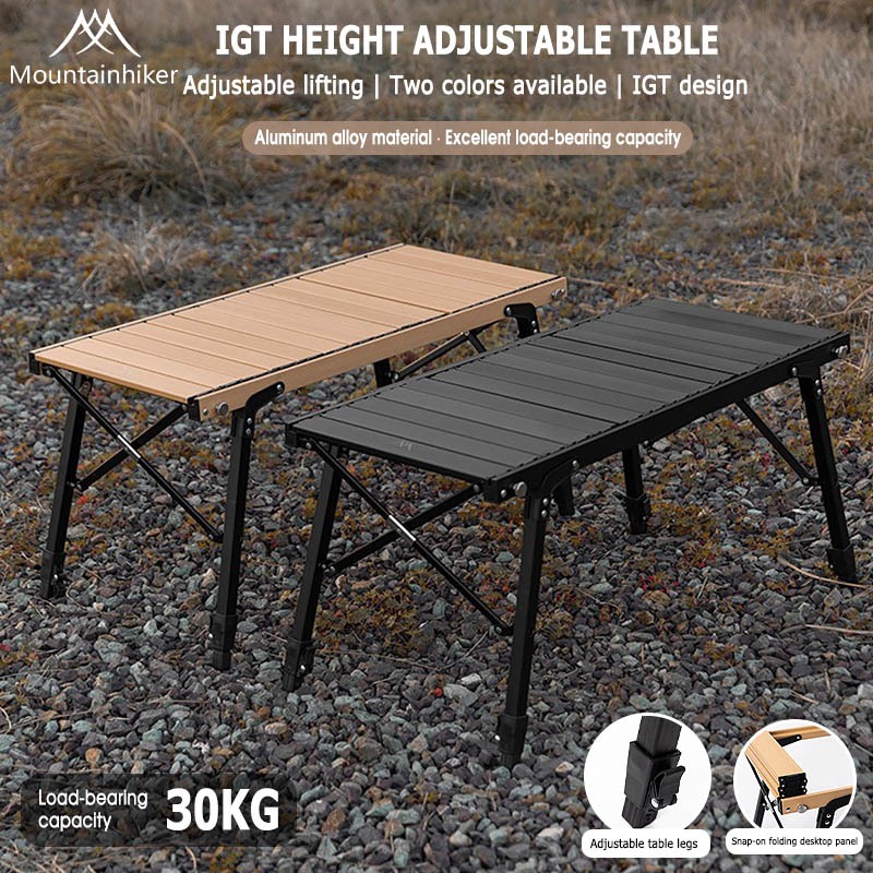 MY💕READY STOCK💕MOUNTAINHIKER Outdoor camping table IGT table adjustable ...