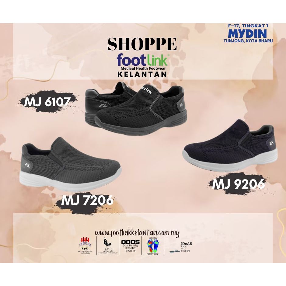 FOOTLINK MEDICAL HEALTH FOOTWEAR / SPORT SHOE / UNISEX ( MJ 6107 / MJ ...