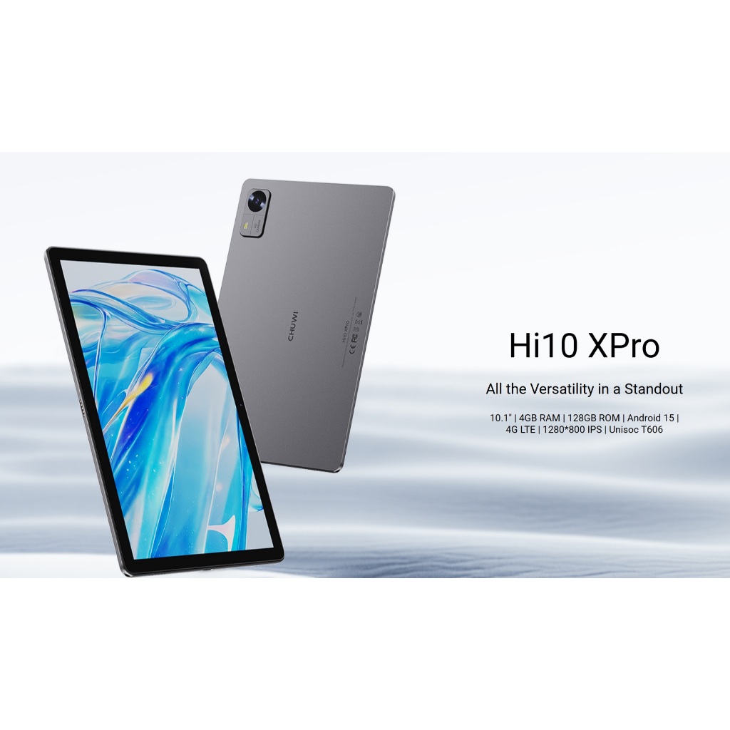 CHUWI 2025 Hi10 X PRO 10.1" Android 15 12GB 128GB 4G LTE 400nits HD IPS ...