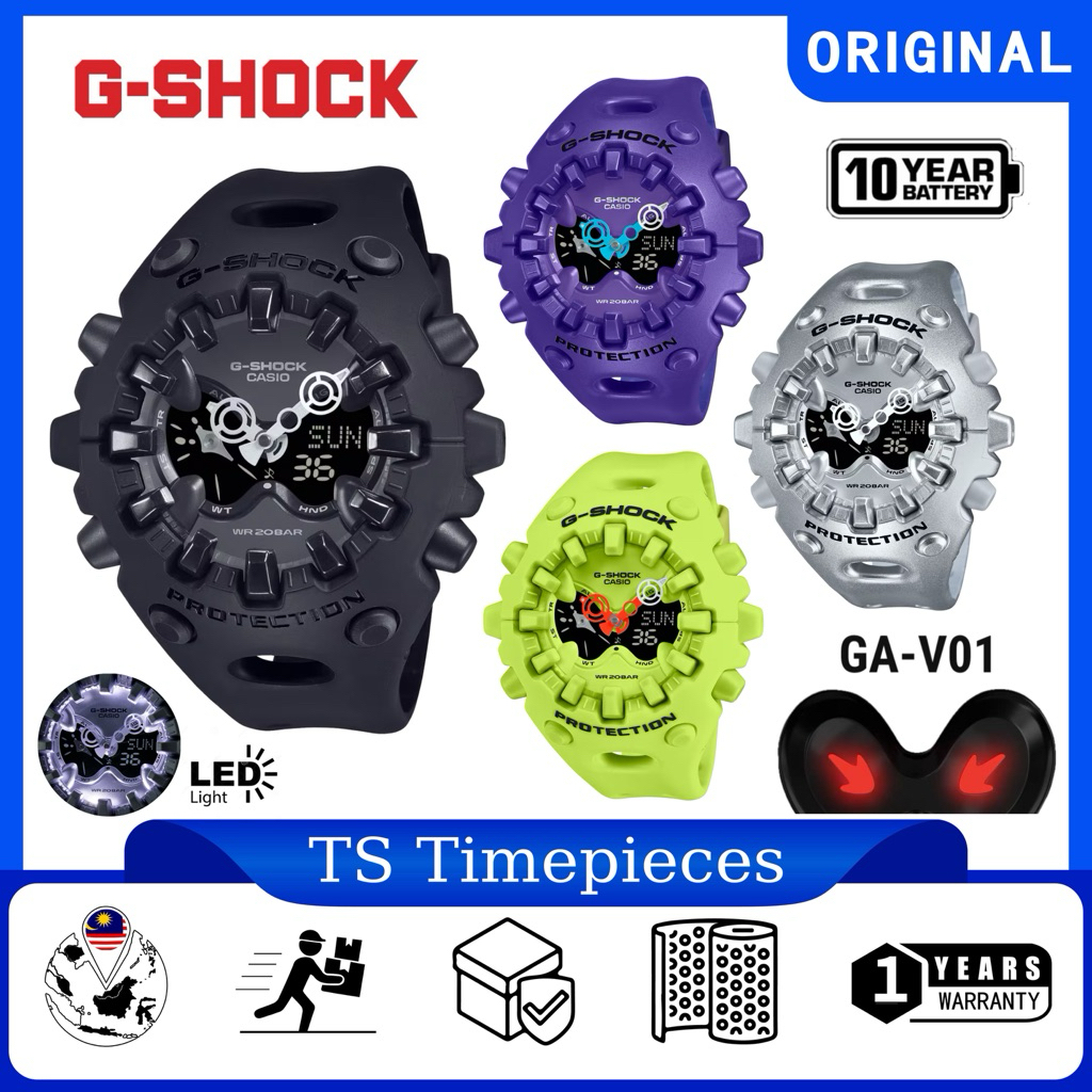 G SHOCK GA-V01 New analog-digital Design Watches GA-V01-1 / GA-V01-9 ...