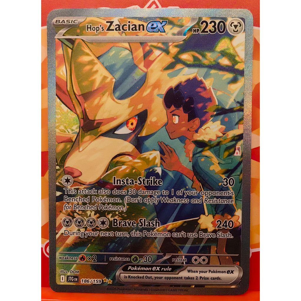 Hop's Zacian ex - 186/159 - SV09: Journey Together (SV09) | Shopee Malaysia