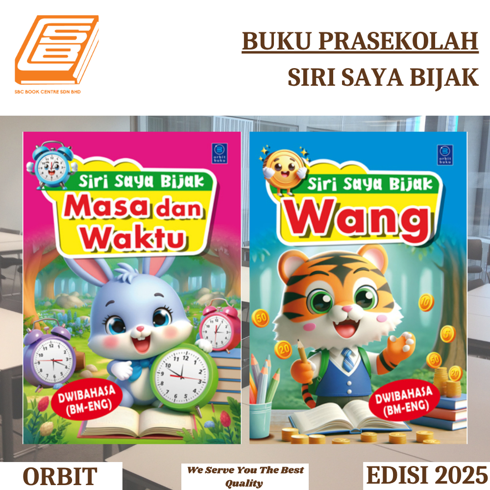 [SBCB] Buku Prasekolah : Siri Saya Bijak ( Orbit Buku ) | Shopee Malaysia