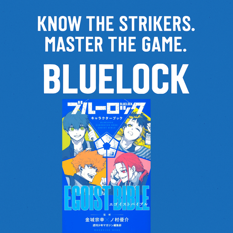 Blue Lock Character Book – EGOIST BIBLE, Japanese Comic Guide KC Deluxe ...