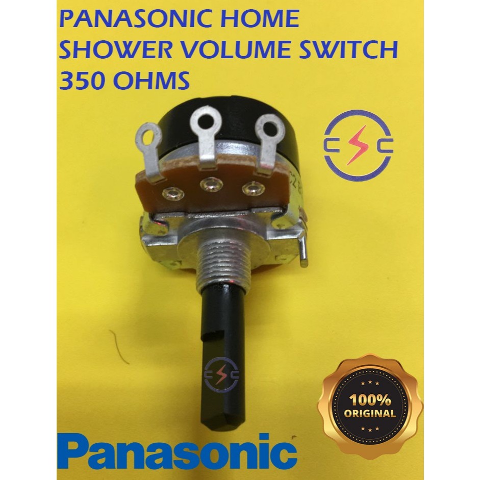 PANASONIC 350K OHM ORIGINAL WATER HEATER VARIABLE RESISTOR VOLUME. DH ...