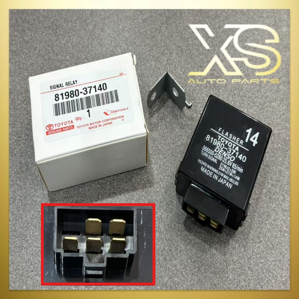TOYOTA DYNA HINO DUTRO 5 PIN 24V Flasher Unit Signal Relay for LED ...