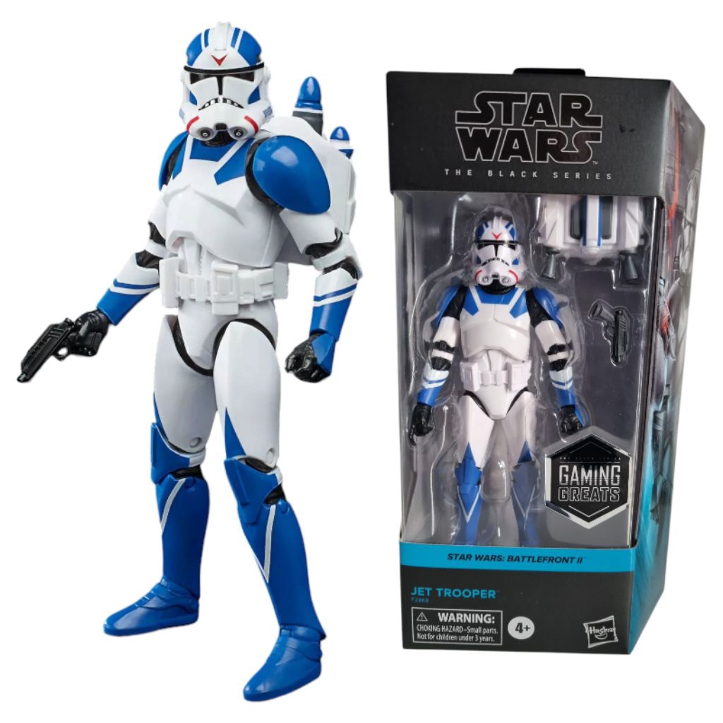 Hasbro Star Wars The Black Series Jet Trooper Battlefront II Gaming ...