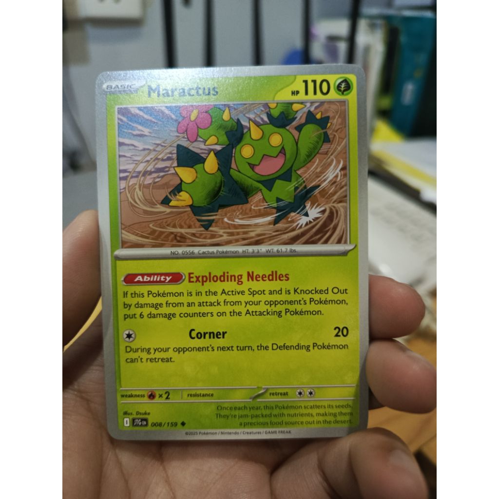 Pokemon TCG Maractus Journey Together | Shopee Malaysia