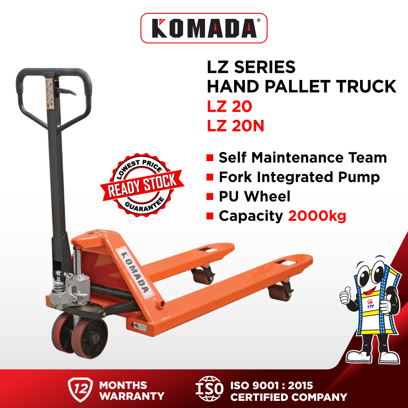 KOMTEC(DF LZ SERIES)2 Ton Hand Pallet Truck Hand Truck Hand Pallet Jack ...