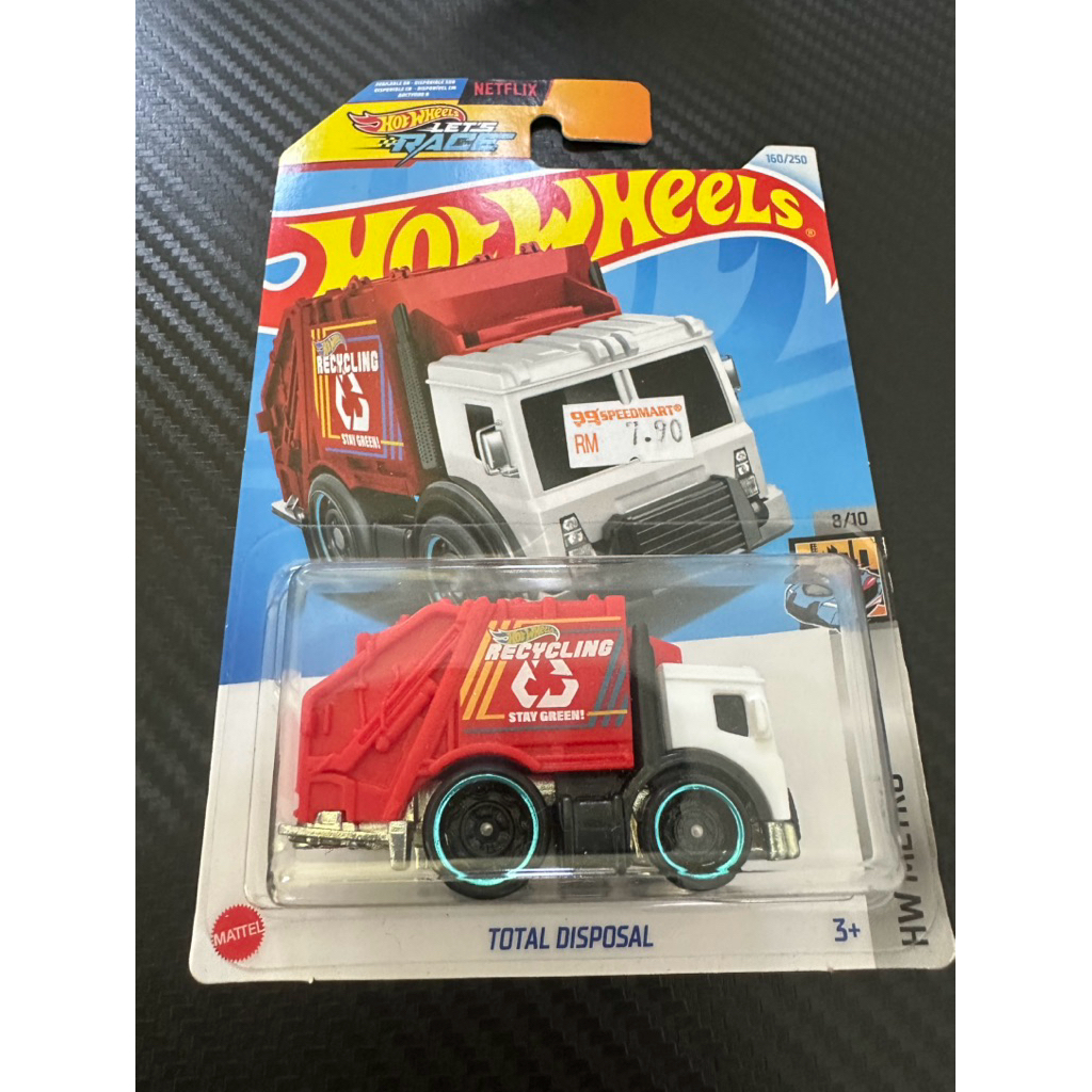HOT WHEELS TOTAL DISPOSAL | Shopee Malaysia
