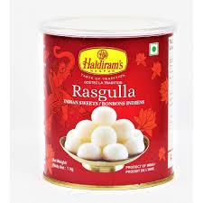 HALDIRAM'S RASGULLA INDIAN SWEETS 1KG EXP:12/10/25 | Shopee Malaysia