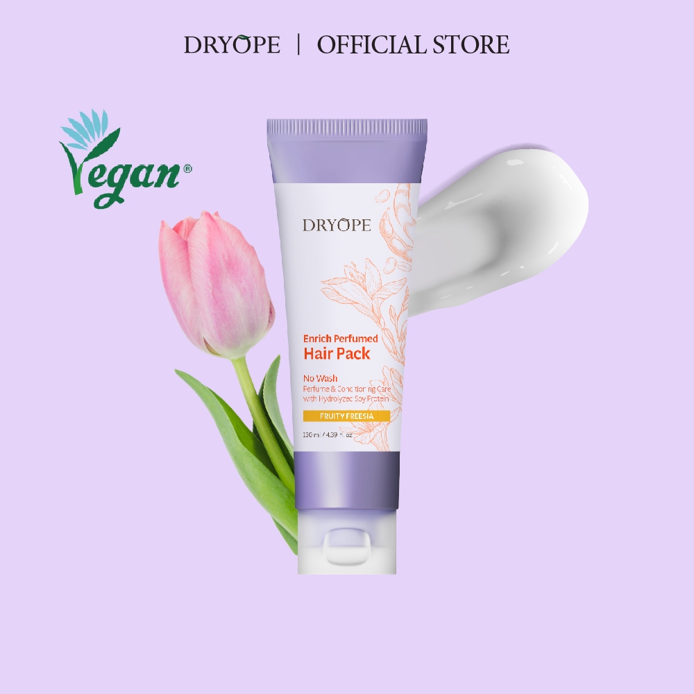 DRYOPE Enrich Perfumed Hair Pack 130ml Fruity Freesia | Shopee Malaysia