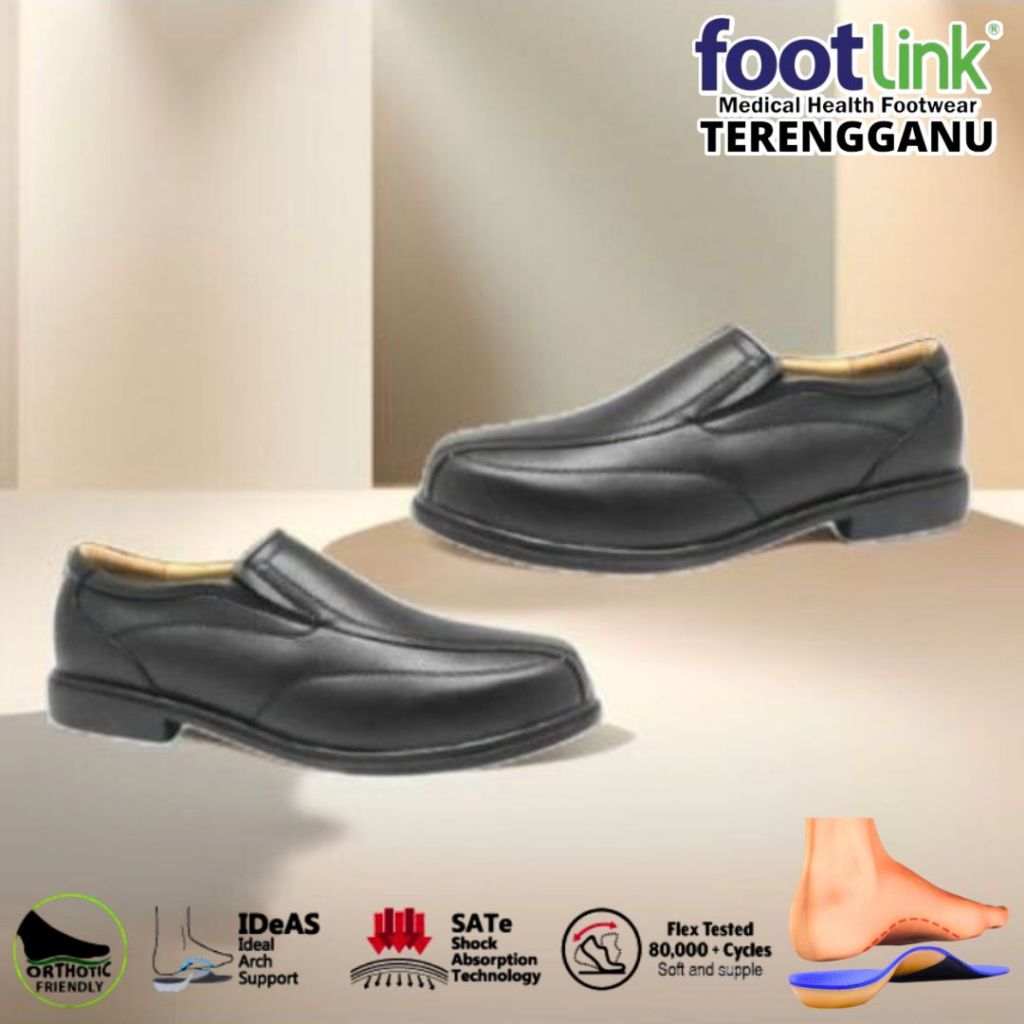 Footlink SM 6213 Health Men Shoe / Kasut Lelaki | Shopee Malaysia