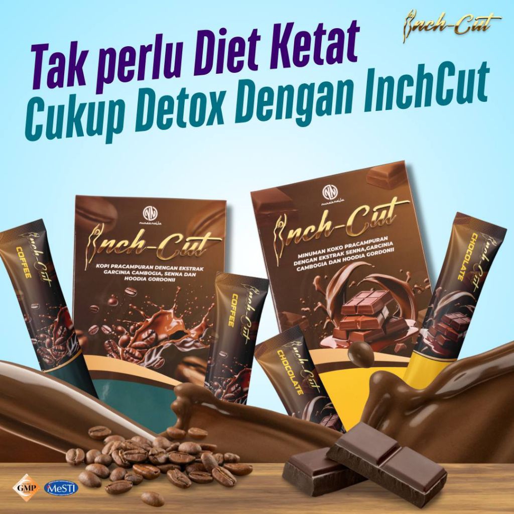 INCHCUT MINUMAN DETOX USUS BERSIH ORIGINAL HQ | Shopee Malaysia