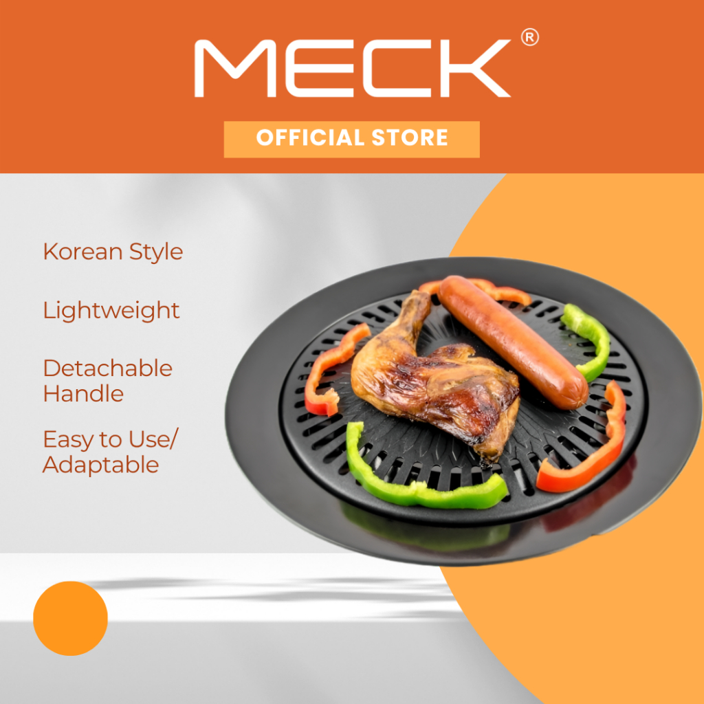 MECK BBQ Grill Plate On Stove MGP10A | Shopee Malaysia