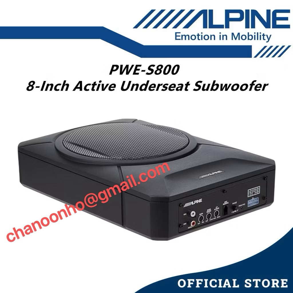 ALPINE PWE-S800 8" INCH (20CM) POWERED SUBWOOFER BOX | Shopee Malaysia