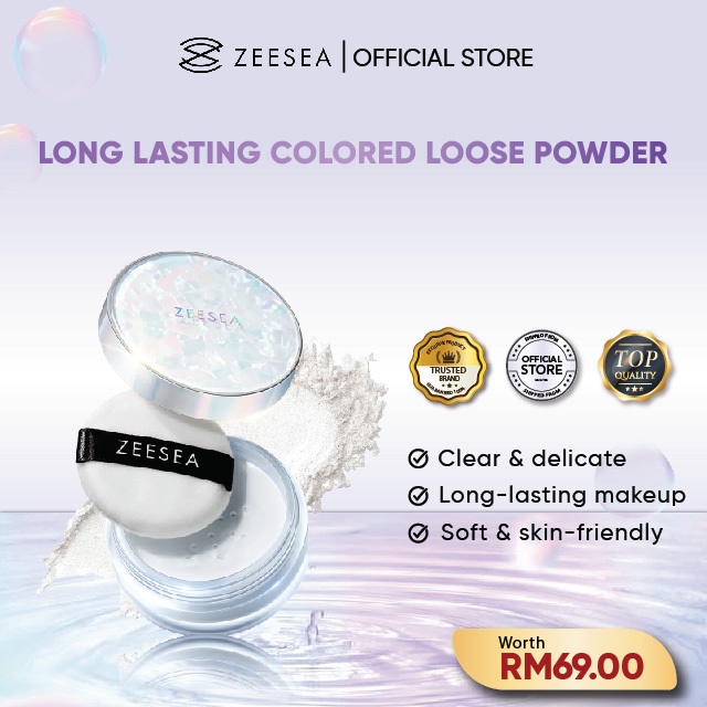 ZEESEA Long-lasting Colored Loose Powder 滋色轻雾羽感蜜粉定妆散粉 | Shopee Malaysia
