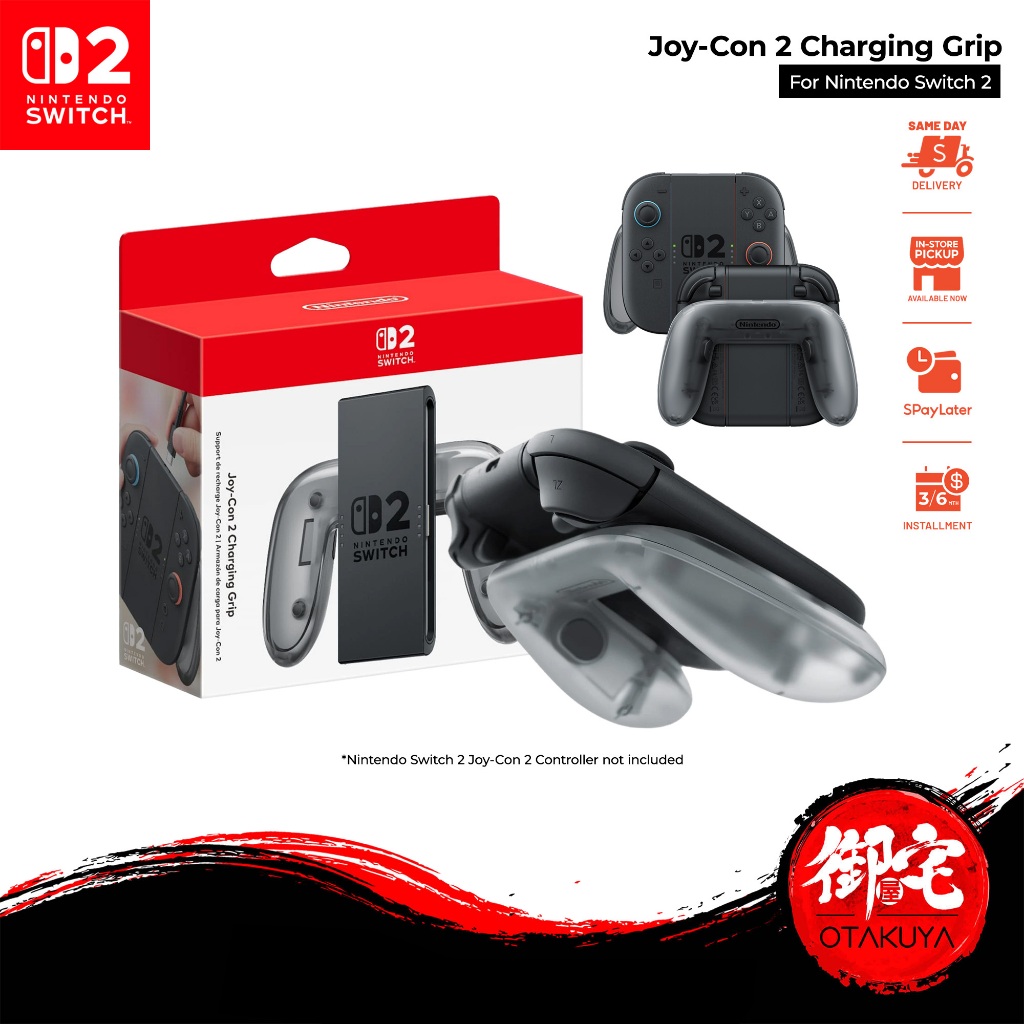 【9.9 SALE】Nintendo Switch 2 Official Joy Con Charging Grip (1 Year ...