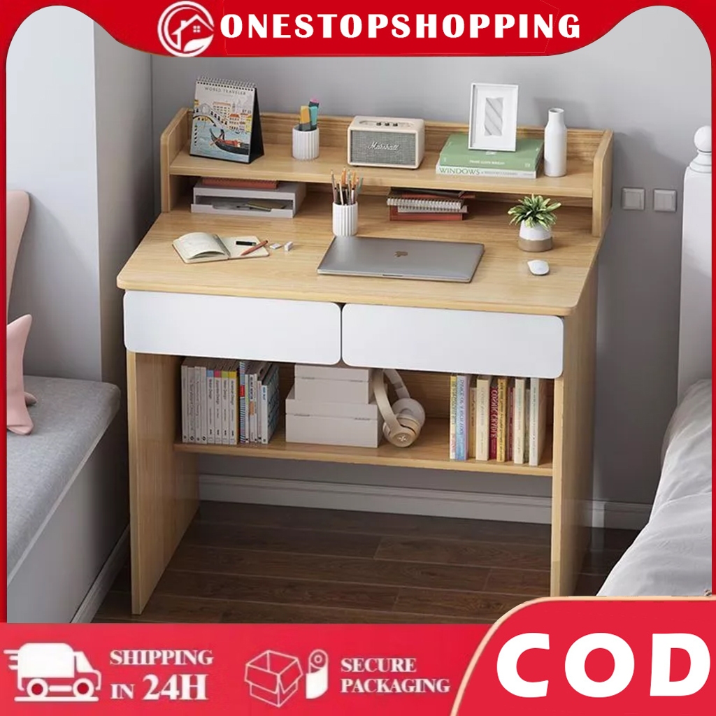 OneStopShopping™ 80cm Study Table Computer Desk Modern Simple Table ...