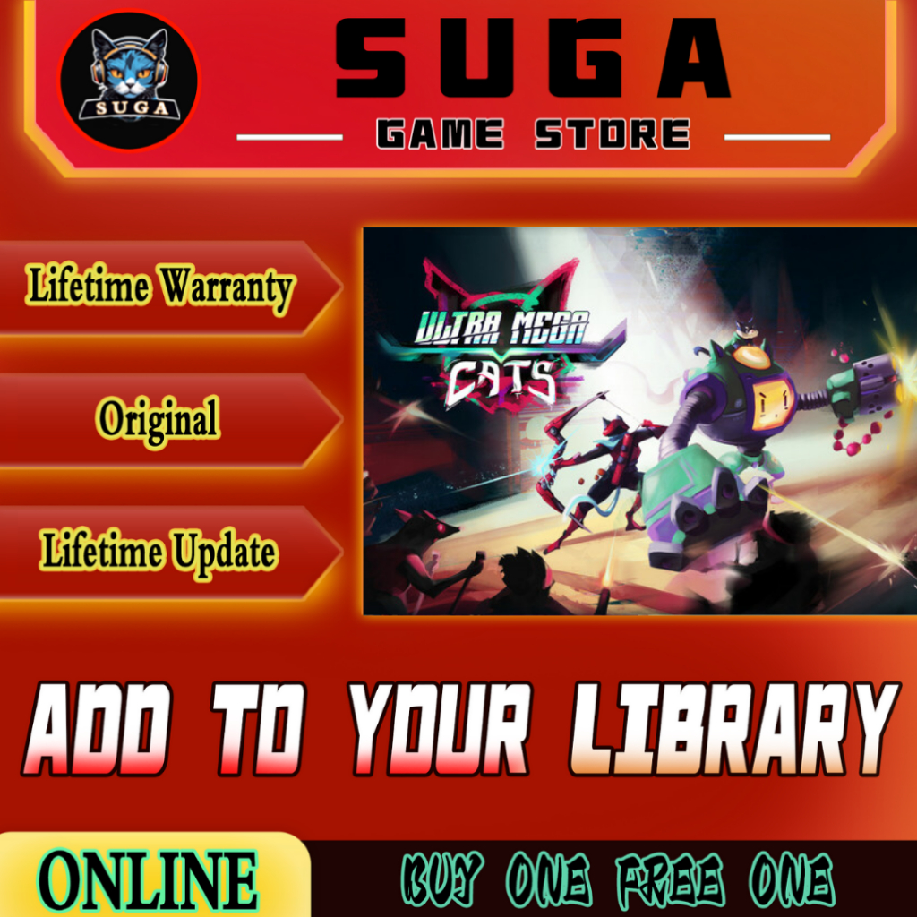 Ultra Mega Cats Steam Game (Play in your own steam account) | Shopee ...
