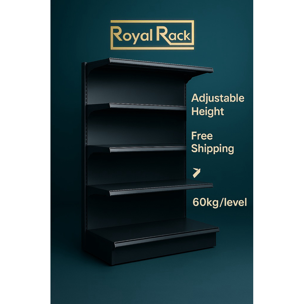 RoyalRack [FREE SHIPPING]Gondola Wall Rack Supermarket Retail Shelf ...