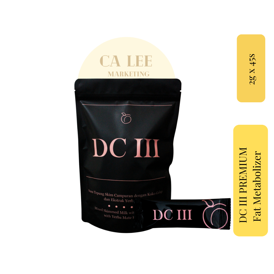 DC III PREMIUM Fat Metabolizer slimming supplement dark cacao 【45s】巧克力 ...
