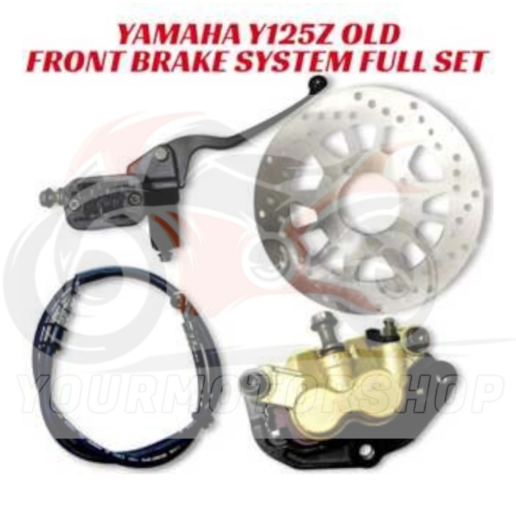 Yamaha Y125Z OLD 125Z OLD Front Disc Brake Pump Set Master Pump Caliper ...