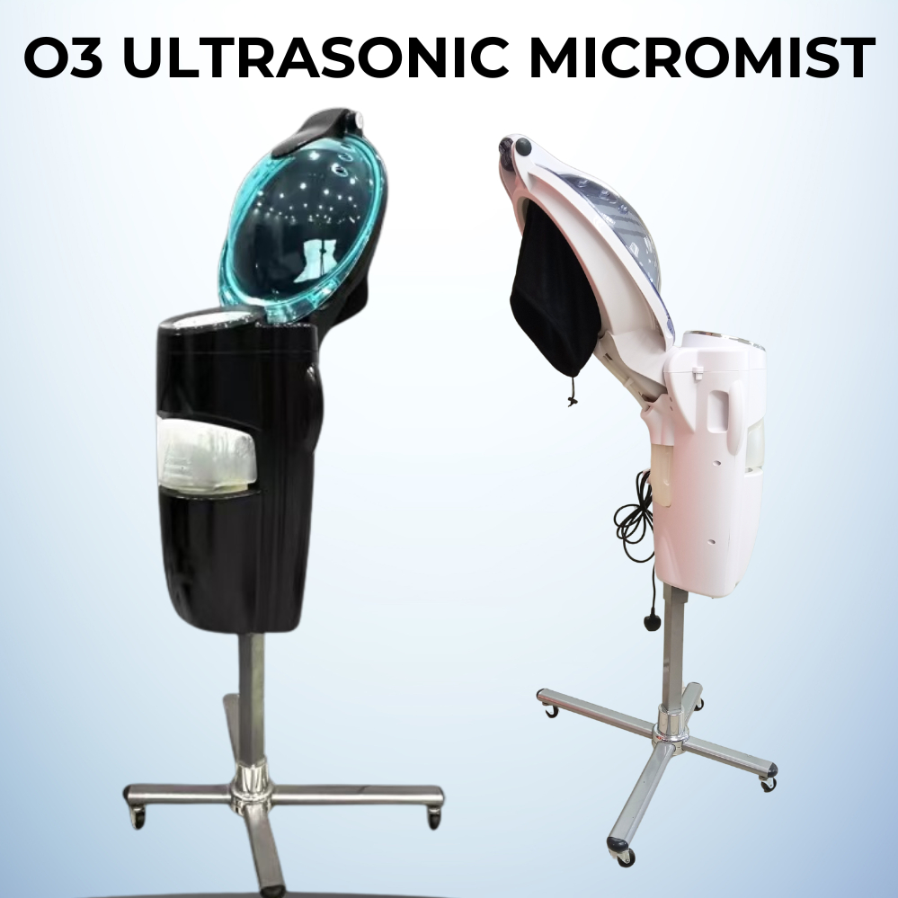 O3 micro mist Ozone 12 type LED light therapy MICRO MIST HAIR TREATMENT ...