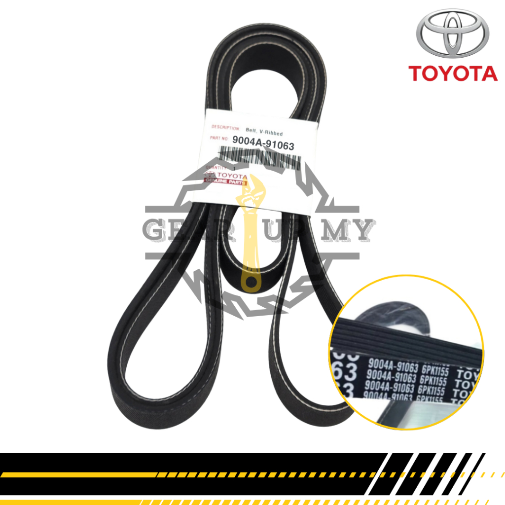 Toyota Vios NSP151 / Perodua Axia 13-19 / Bezza 1.0 - Fan Belt (9004A ...