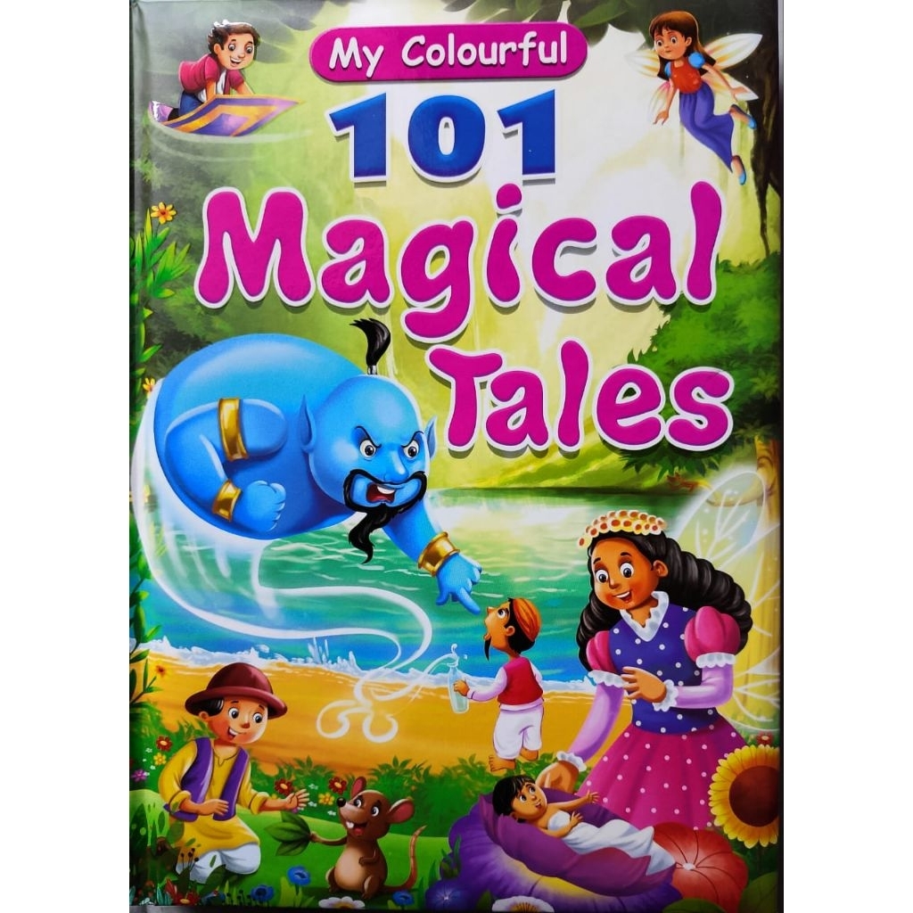 My Colourful 101 MAGICAL TALES Kids English Story Book | 101 in 1 book ...