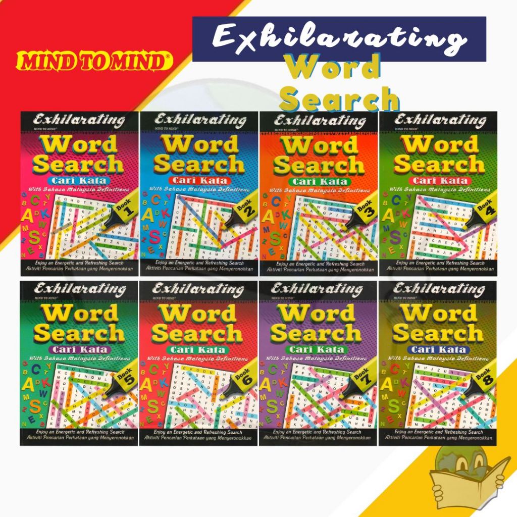 Exhilarating Word Search [Mind to Mind] | Shopee Malaysia